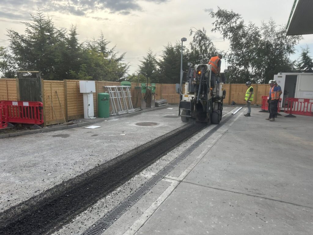 Road Planing, Tarmac Resurfacing Contract Works - BP, Peter Cutler ...